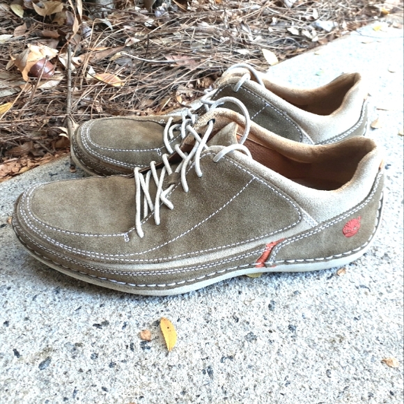 Timberland | Shoes | Mens Timberland Taupe Suede Front Country Oxford ...